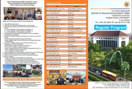 Leaflet MMB 2023- English – Program Studi Magister Manajemen Bencana