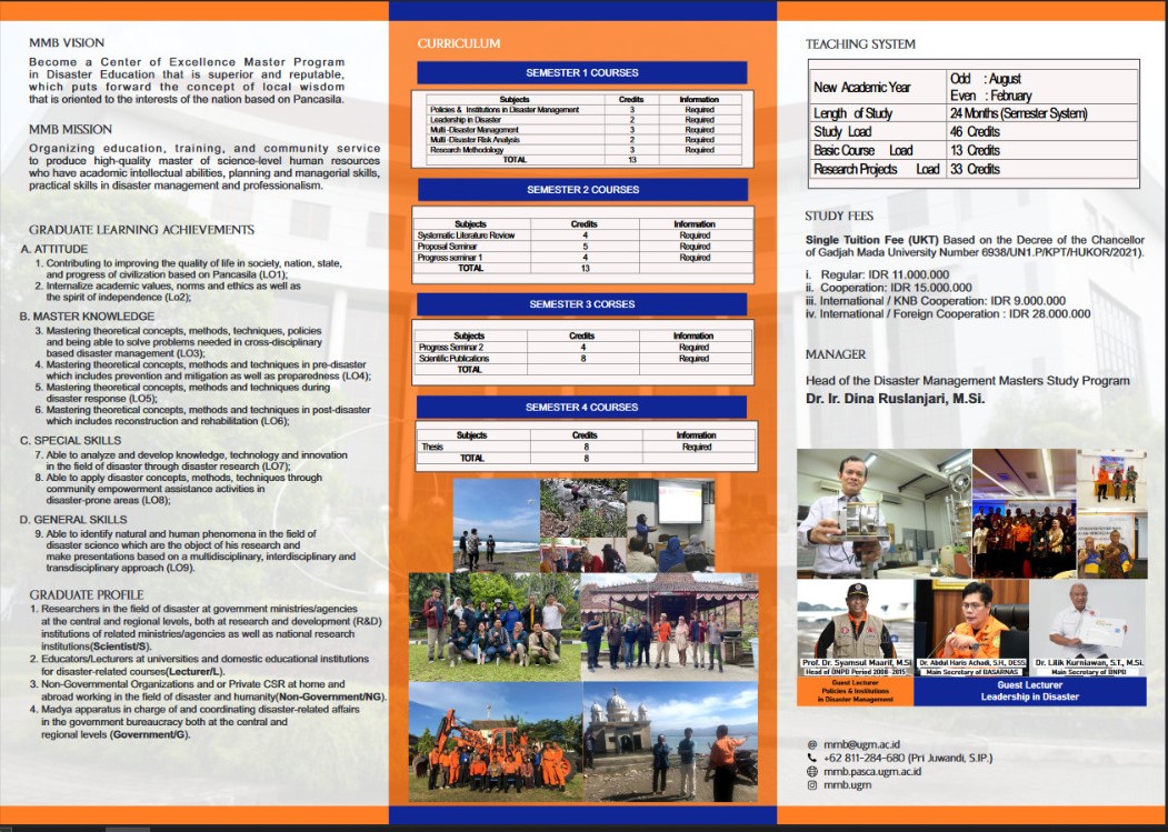 Leaflet MMB 2023- English – Program Studi Magister Manajemen Bencana
