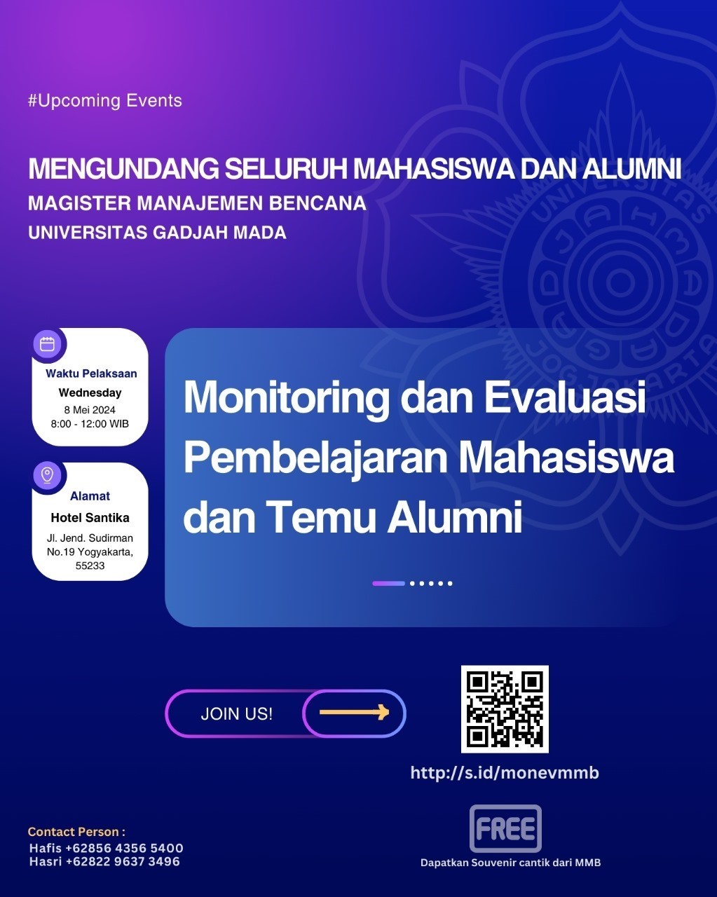 Monitoring Evaluasi dan Temu Alumni MMB Tahun Rabu, 8 Mei 2024 ...