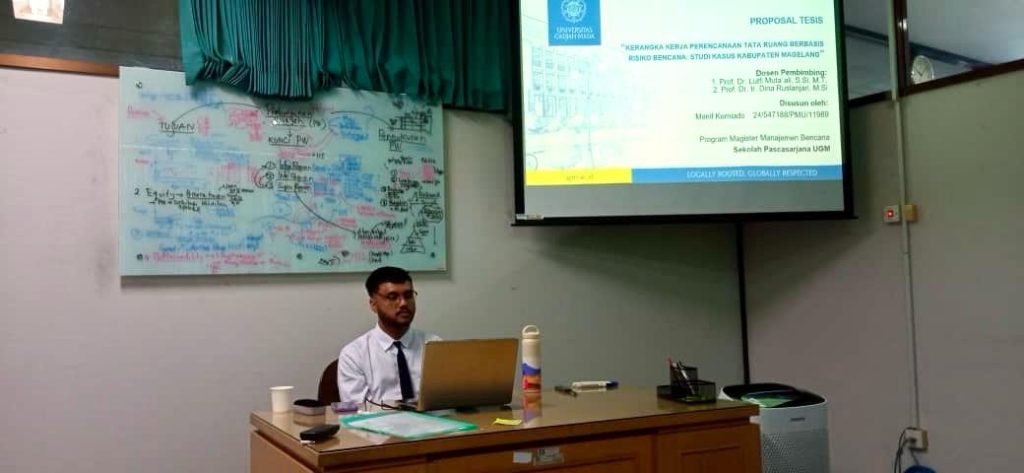 Mahasiswa Magister UGM Paparkan Kerangka Tata Ruang Berbasis Risiko ...